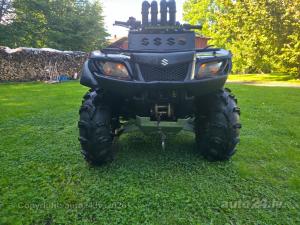 Black Suzuki King Quad 2008 in Parnu, with an engine capacity of 0.00 L and mileage of 8 thousand km for 3700 €, photo 4 on AUTOMOTO.COM.LV