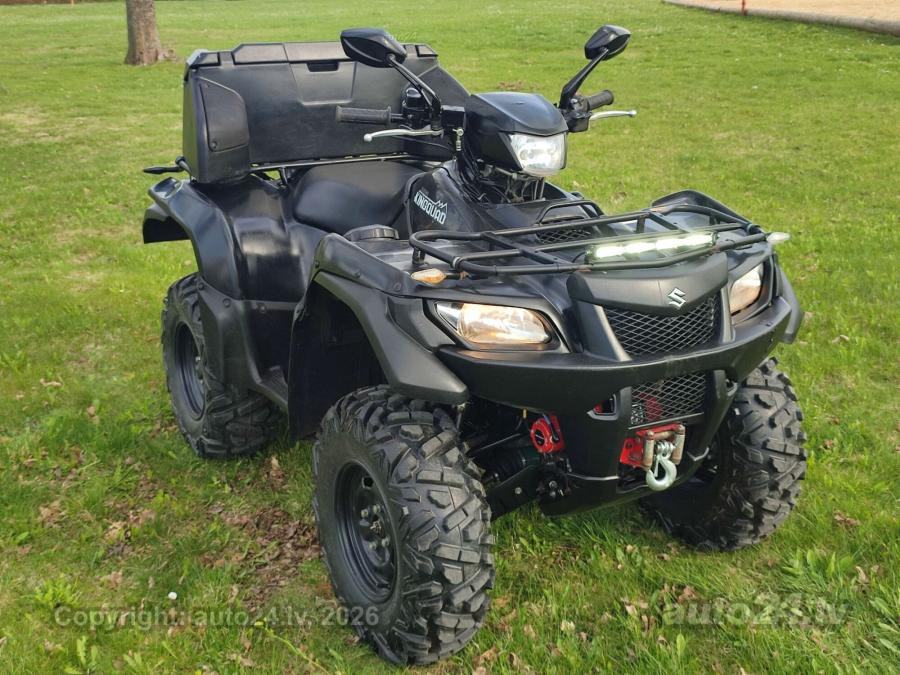 Черный Сузуки King Quad 2016 в Вильянди, объемом двигателя 0.75 л и пробегом 8 тыс. км за 7999 €, фото 3 на AUTOMOTO.COM.LV