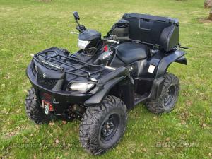 Черный Сузуки King Quad 2016 в Вильянди, объемом двигателя 0.75 л и пробегом 8 тыс. км за 7999 €, фото 4 на AUTOMOTO.COM.LV