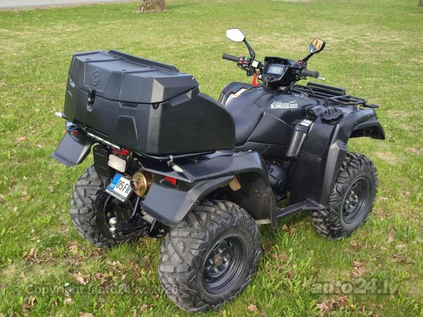Melns Suzuki King Quad 2016 Viljandi, ar dzinēja tilpumu 0.75 L un nobraukumu 8 tūkst. km par 7999 €, foto 5 vietnē AUTOMOTO.COM.LV