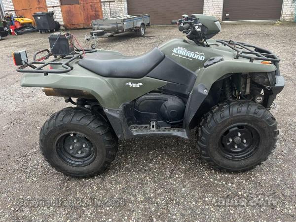 Zaļš Suzuki King Quad 2007 Paide, ar dzinēja tilpumu 0.70 L un nobraukumu 2 tūkst. km par 4800 €, foto 3 vietnē AUTOMOTO.COM.LV