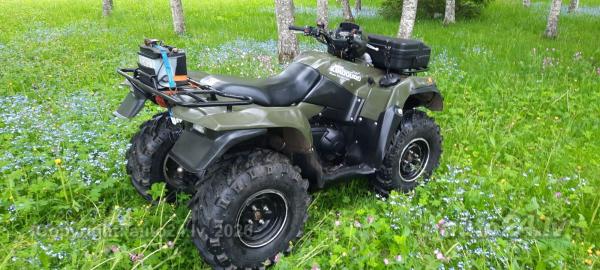 Zaļš Suzuki King Quad 2007 Tallina, ar dzinēja tilpumu 0.70 L un nobraukumu 0 tūkst. km par 4499 €, foto 1 vietnē AUTOMOTO.COM.LV