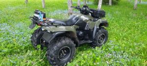 Zaļš Suzuki King Quad 2007 Tallina, ar dzinēja tilpumu 0.70 L un nobraukumu 0 tūkst. km par 4499 €, foto  vietnē AUTOMOTO.COM.LV