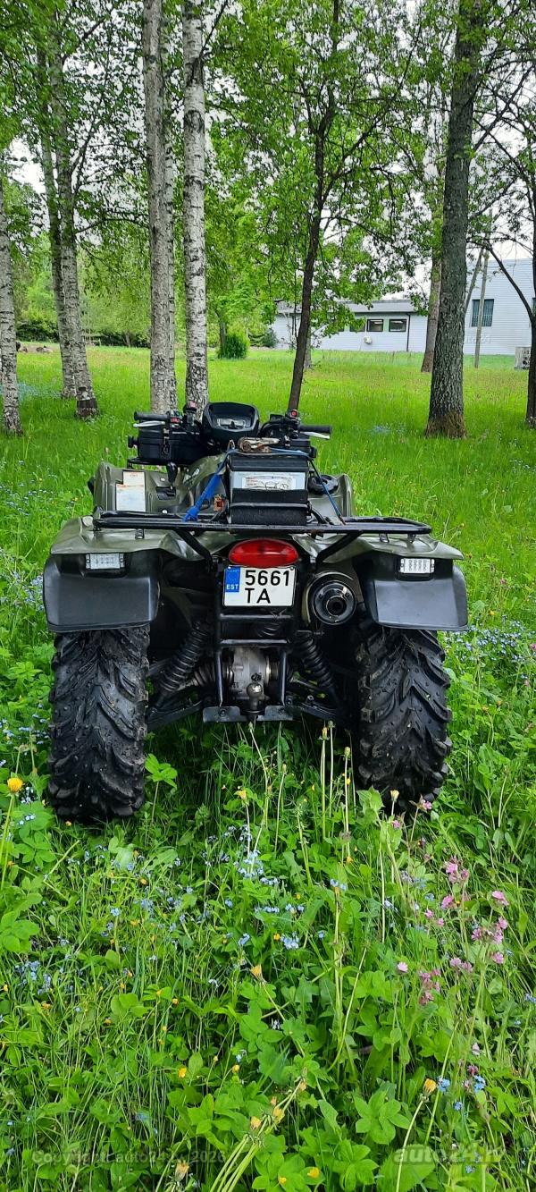 Zaļš Suzuki King Quad 2007 Tallina, ar dzinēja tilpumu 0.70 L un nobraukumu 0 tūkst. km par 4499 €, foto 4 vietnē AUTOMOTO.COM.LV