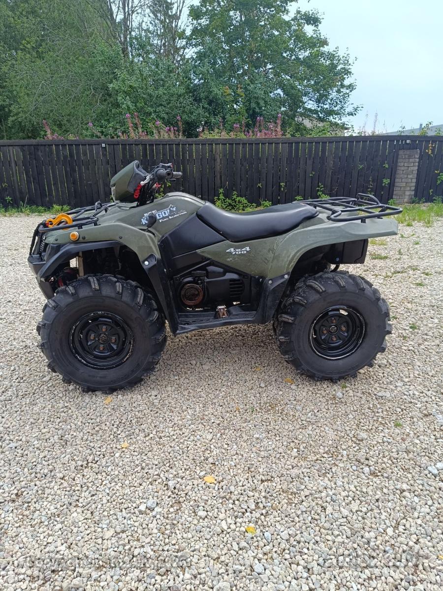 Green Suzuki King Quad 2007 in Viljandi, with an engine capacity of 0.70 L and mileage of 6 thousand km for 3800 €, photo 4 on AUTOMOTO.COM.LV