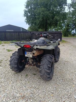 Green Suzuki King Quad 2007 in Viljandi, with an engine capacity of 0.70 L and mileage of 6 thousand km for 3800 €, photo 6 on AUTOMOTO.COM.LV