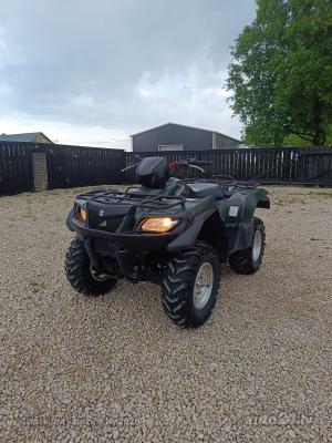 Green Suzuki King Quad 2008 in Viljandi, with an engine capacity of 0.70 L and mileage of 3 thousand km for 3200 €, photo  on AUTOMOTO.COM.LV