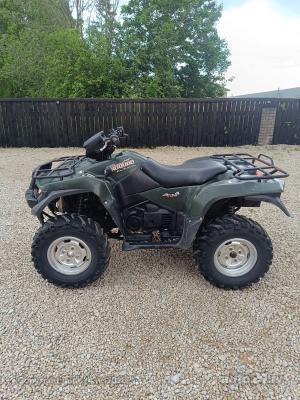 Green Suzuki King Quad 2008 in Viljandi, with an engine capacity of 0.70 L and mileage of 3 thousand km for 3200 €, photo 4 on AUTOMOTO.COM.LV
