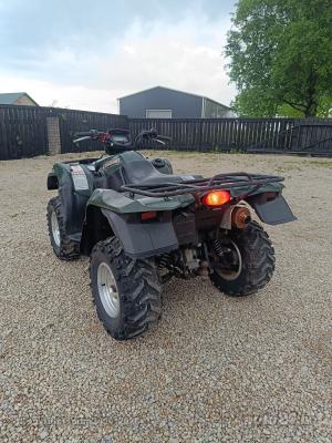 Green Suzuki King Quad 2008 in Viljandi, with an engine capacity of 0.70 L and mileage of 3 thousand km for 3200 €, photo 6 on AUTOMOTO.COM.LV