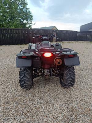 Green Suzuki King Quad 2008 in Viljandi, with an engine capacity of 0.70 L and mileage of 3 thousand km for 3200 €, photo 7 on AUTOMOTO.COM.LV