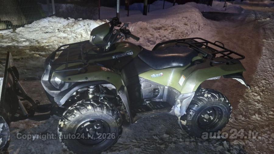 Зеленый Сузуки King Quad 2009 в Таллин, объемом двигателя 0.75 л и пробегом 3 тыс. км за 6200 €, фото 2 на AUTOMOTO.COM.LV