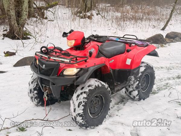 Suzuki King Quad 2007 in Tallinn, with an engine capacity of 0.70 L and mileage of 4 thousand km for 3790 €, photo 1 on AUTOMOTO.COM.LV