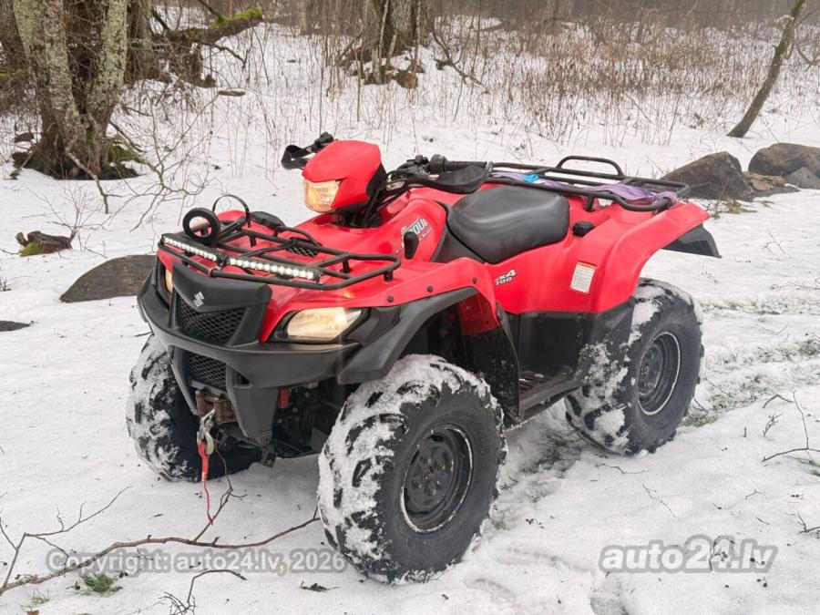 Suzuki King Quad 2007 Tallina, ar dzinēja tilpumu 0.70 L un nobraukumu 4 tūkst. km par 3790 €, foto 1 vietnē AUTOMOTO.COM.LV