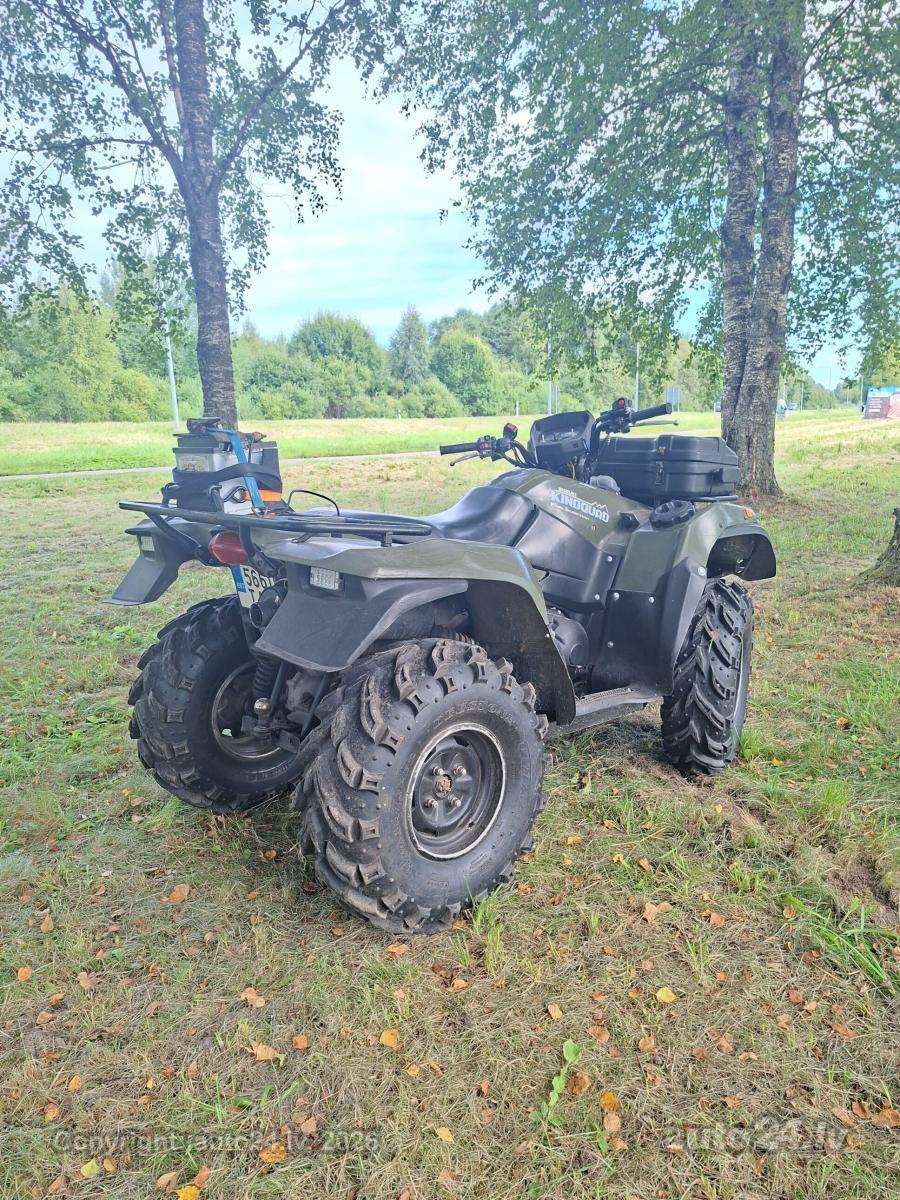 Suzuki King Quad 2007 in Paide, with an engine capacity of 0.70 L and mileage of 10 thousand km for 3600 €, photo 3 on AUTOMOTO.COM.LV