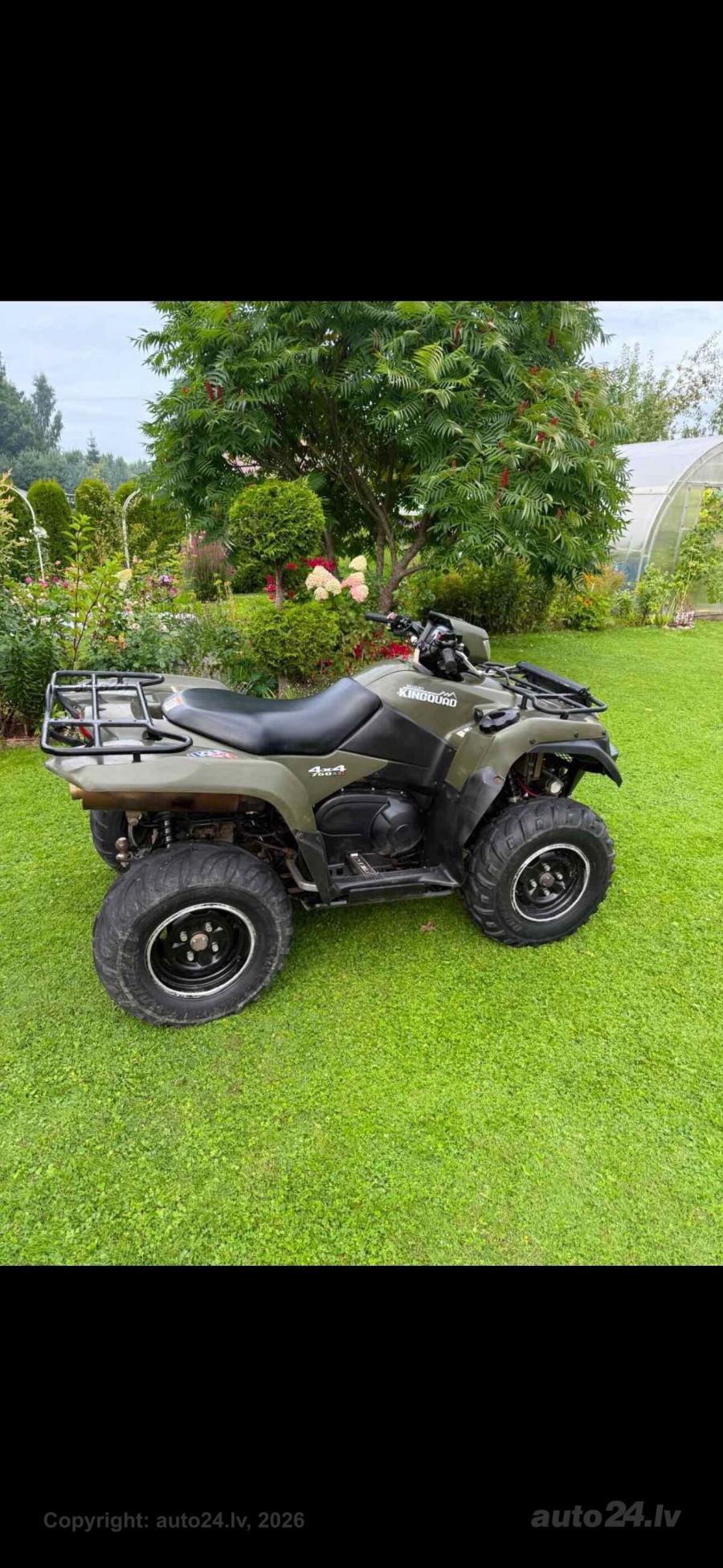 Suzuki King Quad 2013 in Tallinn, with an engine capacity of 0.00 L and mileage of 4 thousand km for 5800 €, photo 5 on AUTOMOTO.COM.LV