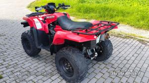 Красный Сузуки King Quad 2005 в Таллин, объемом двигателя 0.70 л и пробегом 4 тыс. км за 2900 €, фото  на AUTOMOTO.COM.LV