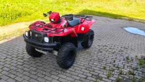 Red Suzuki King Quad 2005 in Tallinn, with an engine capacity of 0.70 L and mileage of 4 thousand km for 2900 €, photo 5 on AUTOMOTO.COM.LV