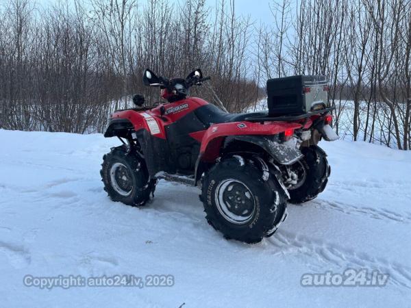 Красный Сузуки King Quad 2007 в Таллин, объемом двигателя 0.70 л и пробегом 0 тыс. км за 5200 €, фото 2 на AUTOMOTO.COM.LV