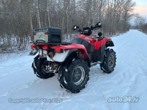Красный Сузуки King Quad 2007 в Таллин, объемом двигателя 0.70 л и пробегом 0 тыс. км за 5200 €, фото 3 на AUTOMOTO.COM.LV