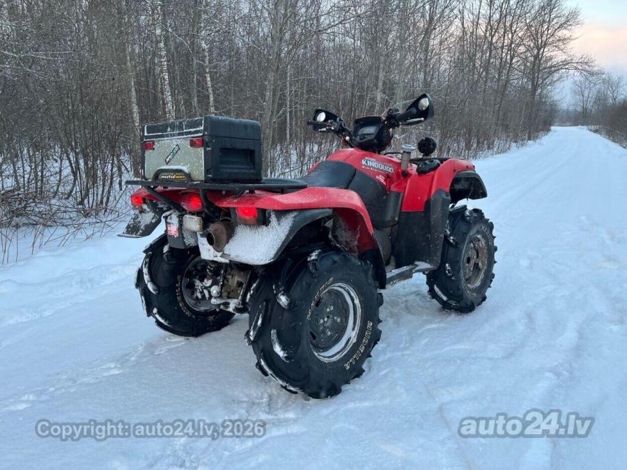 Красный Сузуки King Quad 2007 в Таллин, объемом двигателя 0.70 л и пробегом 0 тыс. км за 5200 €, фото 3 на AUTOMOTO.COM.LV