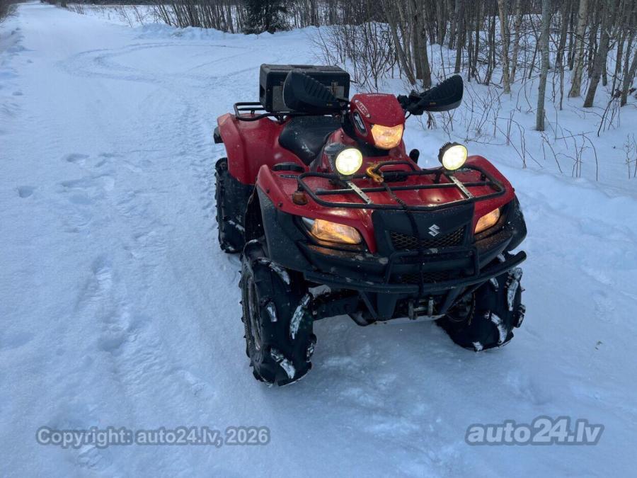 Красный Сузуки King Quad 2007 в Таллин, объемом двигателя 0.70 л и пробегом 0 тыс. км за 5200 €, фото 4 на AUTOMOTO.COM.LV