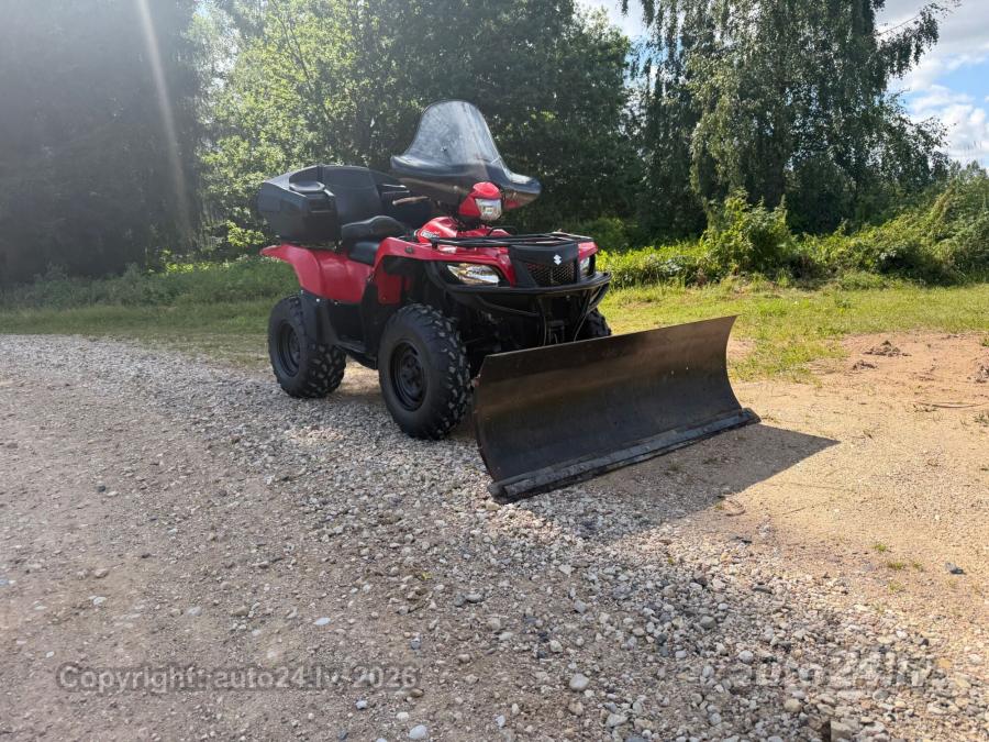 Red Suzuki King Quad 2008 in Tallinn, with an engine capacity of 0.72 L and mileage of 4 thousand km for 6900 €, photo 3 on AUTOMOTO.COM.LV