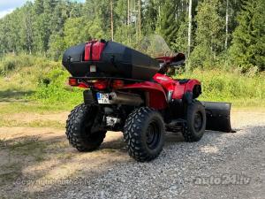 Red Suzuki King Quad 2008 in Tallinn, with an engine capacity of 0.72 L and mileage of 4 thousand km for 6900 €, photo 4 on AUTOMOTO.COM.LV
