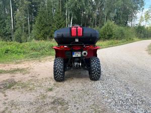 Red Suzuki King Quad 2008 in Tallinn, with an engine capacity of 0.72 L and mileage of 4 thousand km for 6900 €, photo 5 on AUTOMOTO.COM.LV