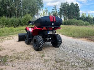 Red Suzuki King Quad 2008 in Tallinn, with an engine capacity of 0.72 L and mileage of 4 thousand km for 6900 €, photo 6 on AUTOMOTO.COM.LV