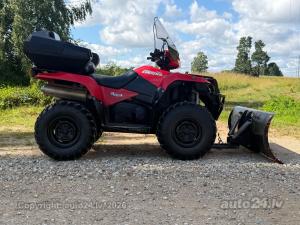 Red Suzuki King Quad 2008 in Tallinn, with an engine capacity of 0.72 L and mileage of 4 thousand km for 6900 €, photo 8 on AUTOMOTO.COM.LV