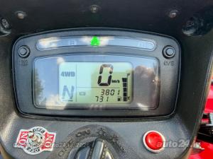 Red Suzuki King Quad 2008 in Tallinn, with an engine capacity of 0.72 L and mileage of 4 thousand km for 6900 €, photo 13 on AUTOMOTO.COM.LV