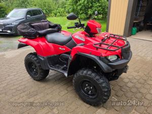 Красный Сузуки King Quad 2010 в Таллин, объемом двигателя 0.75 л и пробегом 2 тыс. км за 6200 €, фото  на AUTOMOTO.COM.LV