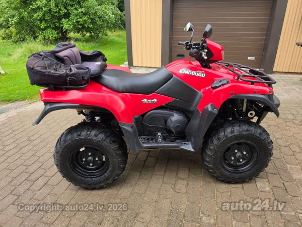 Красный Сузуки King Quad 2010 в Таллин, объемом двигателя 0.75 л и пробегом 2 тыс. км за 6200 €, фото 4 на AUTOMOTO.COM.LV