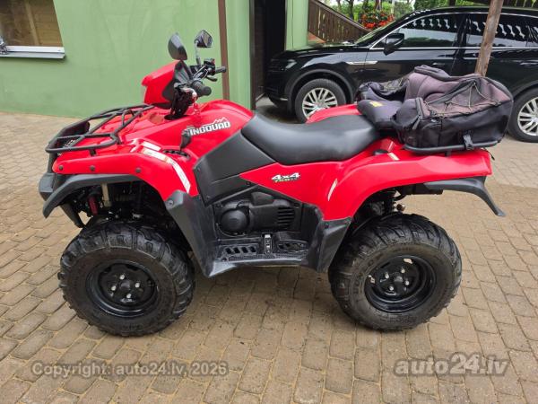 Красный Сузуки King Quad 2010 в Таллин, объемом двигателя 0.75 л и пробегом 2 тыс. км за 6200 €, фото 5 на AUTOMOTO.COM.LV
