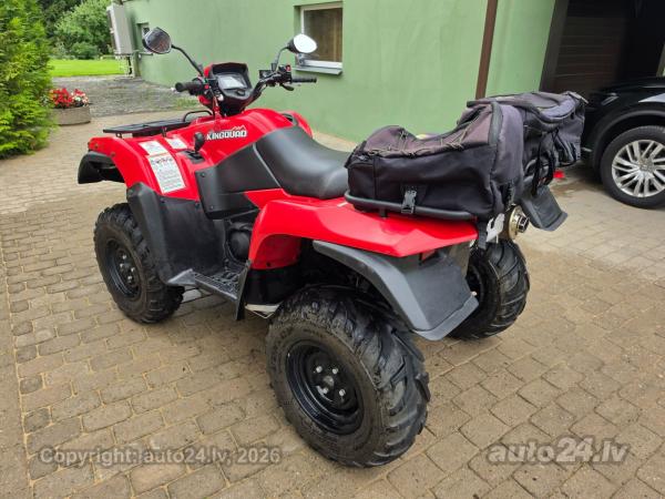Красный Сузуки King Quad 2010 в Таллин, объемом двигателя 0.75 л и пробегом 2 тыс. км за 6200 €, фото 6 на AUTOMOTO.COM.LV