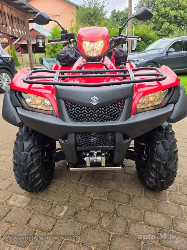 Красный Сузуки King Quad 2010 в Таллин, объемом двигателя 0.75 л и пробегом 2 тыс. км за 6200 €, фото 9 на AUTOMOTO.COM.LV