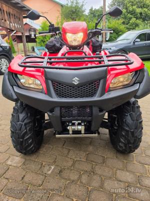 Red Suzuki King Quad 2010 in Tallinn, with an engine capacity of 0.75 L and mileage of 2 thousand km for 6200 €, photo 9 on AUTOMOTO.COM.LV