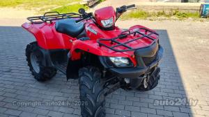 Red Suzuki King Quad 2011 in Tallinn, with an engine capacity of 0.75 L and mileage of 4 thousand km for 4800 €, photo 8 on AUTOMOTO.COM.LV