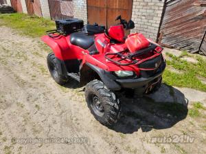 Красный Сузуки King Quad 2013 в Айзкраукле, объемом двигателя 0.50 л и пробегом 18 тыс. км за 5000 €, фото 3 на AUTOMOTO.COM.LV