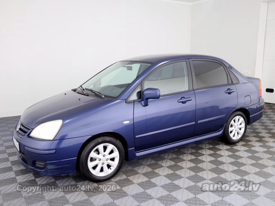 Blue Suzuki Liana 2006 in Tallinn, with an engine capacity of 1.60 L and mileage of 204 thousand km for 599 €, photo 3 on AUTOMOTO.COM.LV