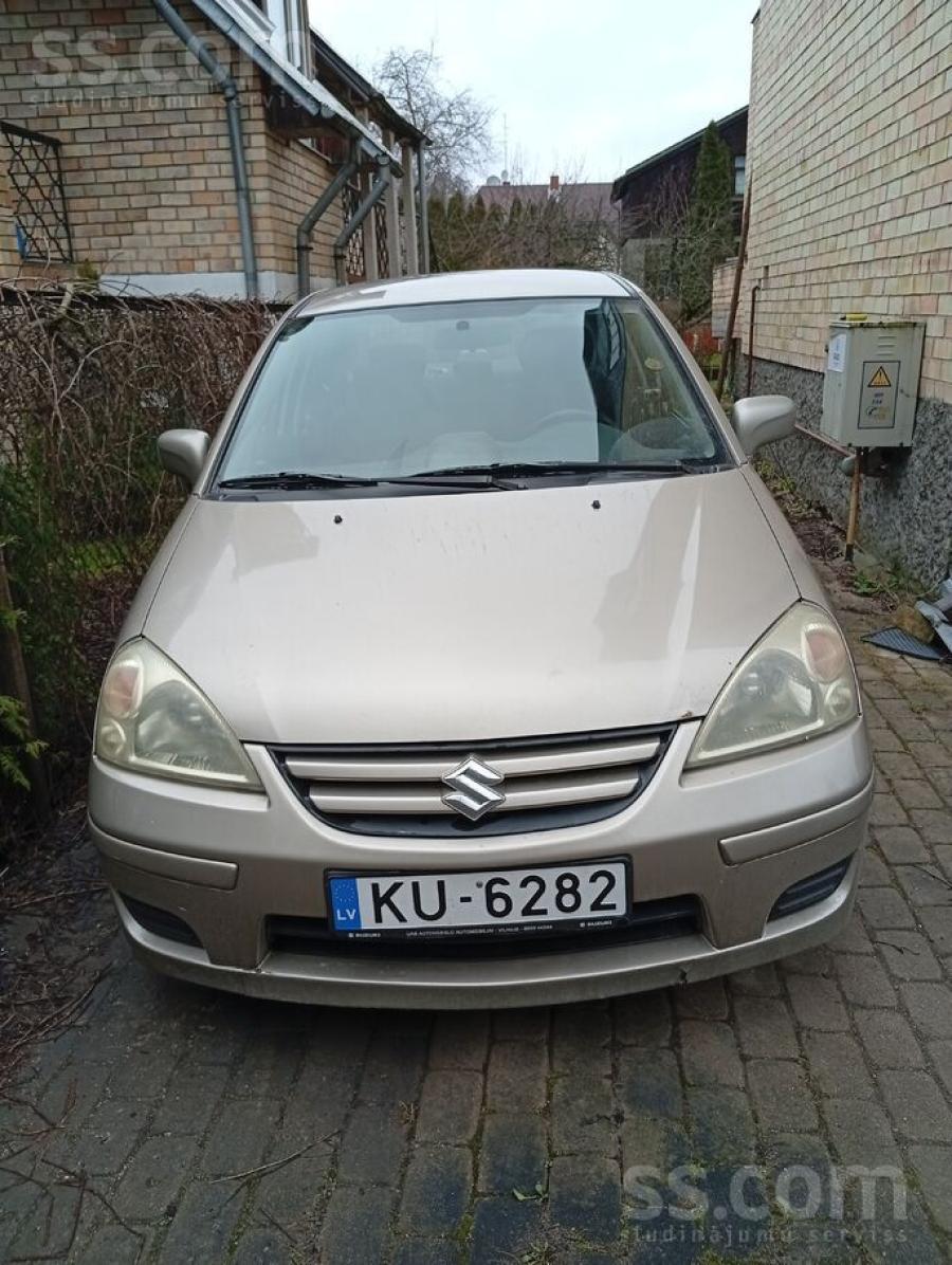 Pelēks Suzuki Liana 2005 Rīga, ar dzinēja tilpumu 1.60 L un nobraukumu 0 tūkst. km par 450 €, foto 1 vietnē AUTOMOTO.COM.LV