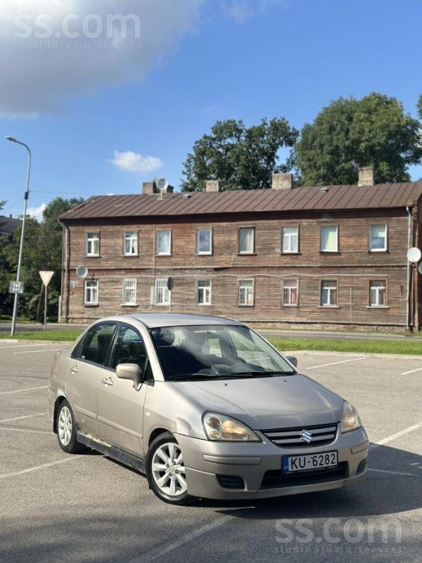 Grey Suzuki Liana 2005 in Riga, with an engine capacity of 1.60 L and mileage of 222 thousand km for 870 €, photo 4 on AUTOMOTO.COM.LV