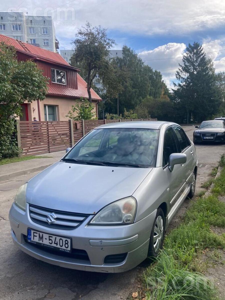 Серый Сузуки Лиана 2005 в Рига, объемом двигателя 1.60 л и пробегом 197 тыс. км за 1100 €, фото 1 на AUTOMOTO.COM.LV