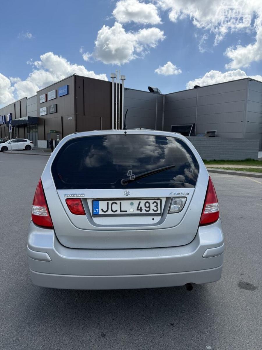 Grey Suzuki Liana 2005 in Vilnius, with an engine capacity of 1.40 L and mileage of 299 thousand km for 900 €, photo 7 on AUTOMOTO.COM.LV