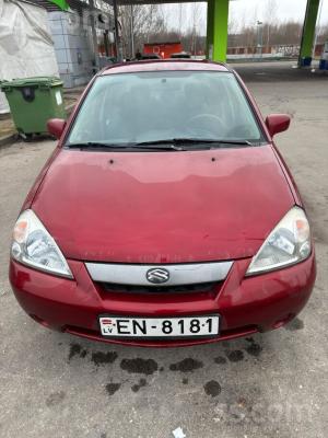 Sarkans Suzuki Liana 2003 Rīga, ar dzinēja tilpumu 1.60 L un nobraukumu 83 tūkst. km par 650 €, foto 4 vietnē AUTOMOTO.COM.LV