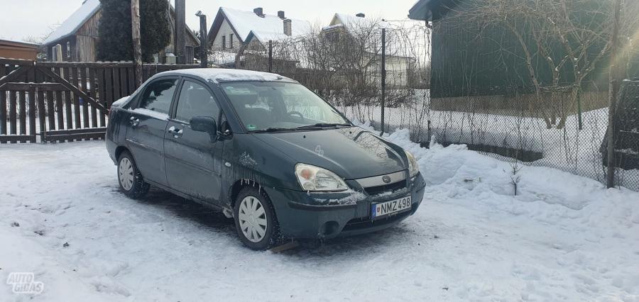 Suzuki Liana 2008 in Vilnius, with an engine capacity of 1.60 L and mileage of 230 thousand km for 900 €, photo 1 on AUTOMOTO.COM.LV