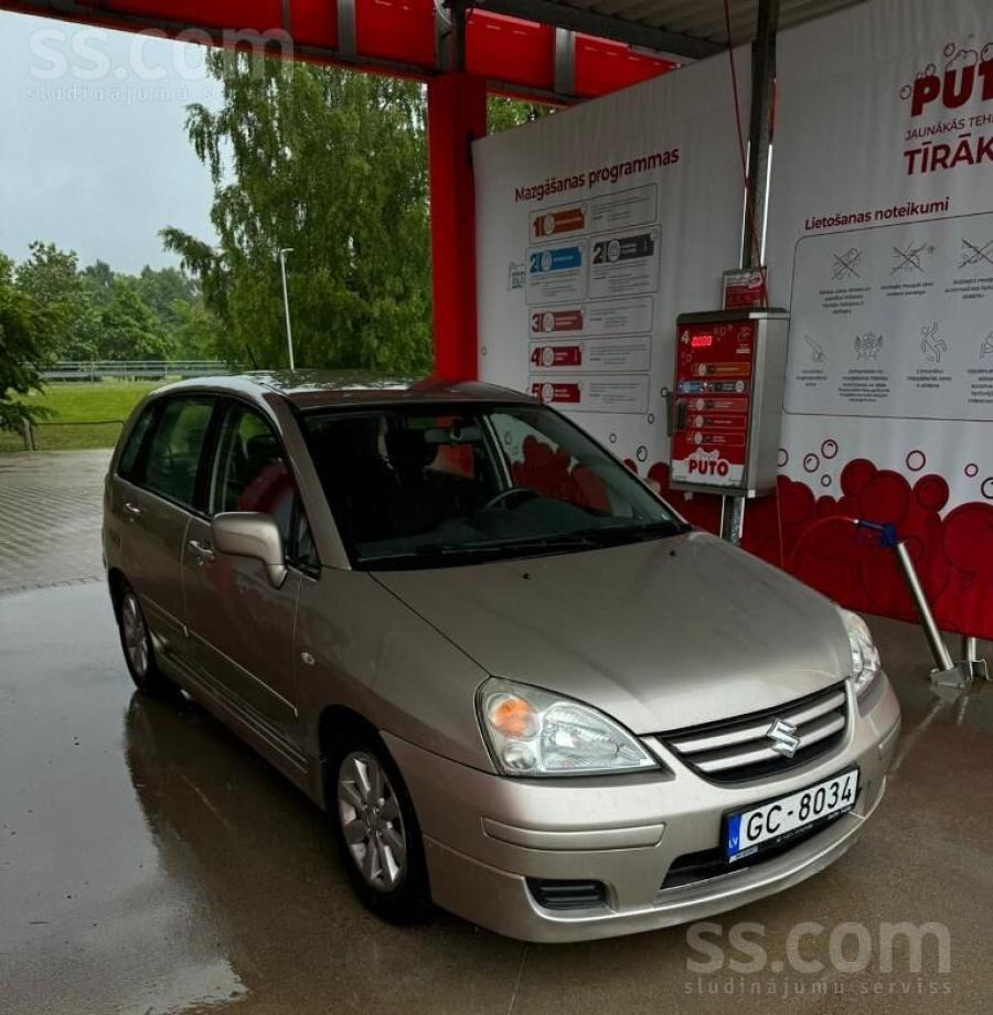 Желтый Сузуки Лиана 2006 в Талси, объемом двигателя 1.60 л и пробегом 175 тыс. км за 1400 €, фото 1 на AUTOMOTO.COM.LV