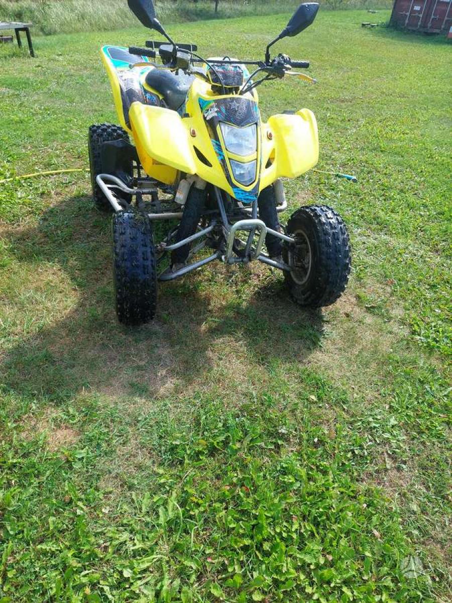 Suzuki LT-Z 2005 Viļņa, ar dzinēja tilpumu 0.40 L un nobraukumu 0 tūkst. km par 4000 €, foto 4 vietnē AUTOMOTO.COM.LV