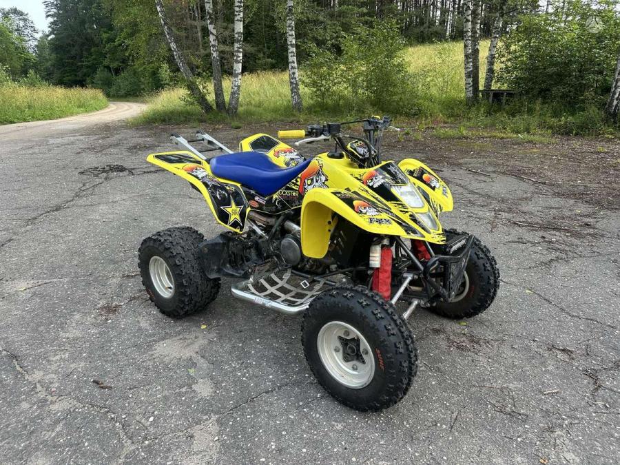 Yellow Suzuki LT-Z 2006 in Ignalina, with an engine capacity of 0.40 L and mileage of 0 thousand km for 4200 €, photo 15 on AUTOMOTO.COM.LV