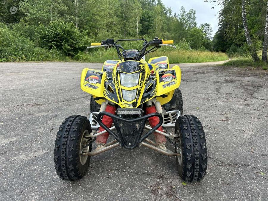 Yellow Suzuki LT-Z 2006 in Ignalina, with an engine capacity of 0.40 L and mileage of 0 thousand km for 4200 €, photo 16 on AUTOMOTO.COM.LV